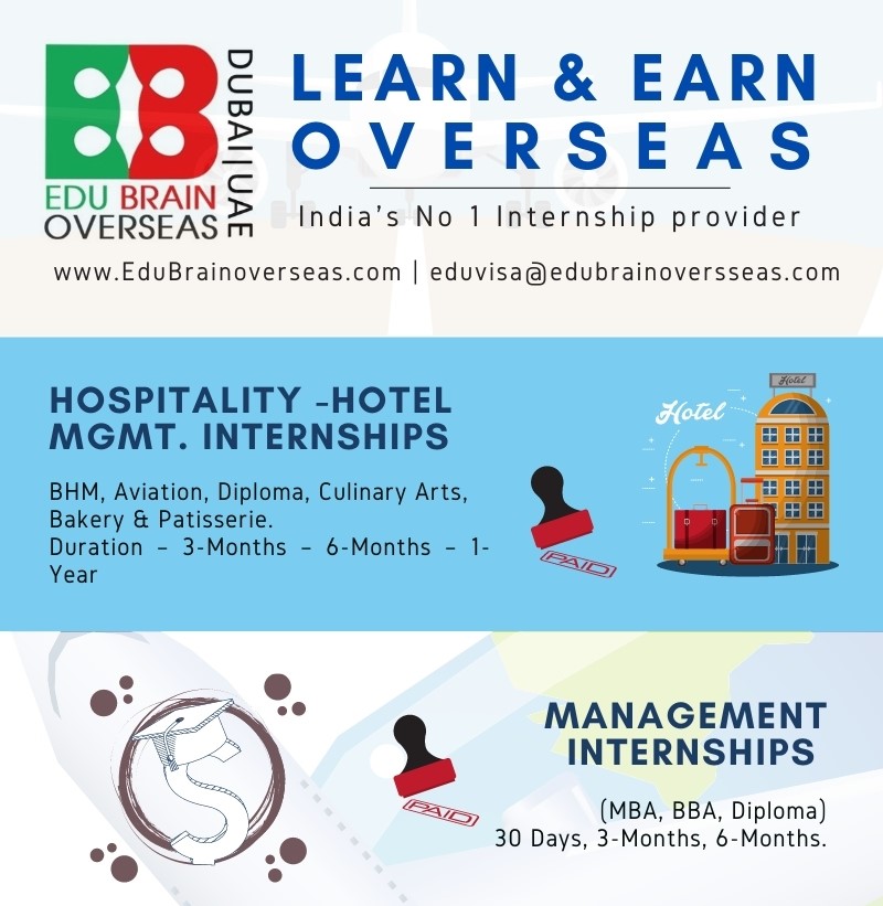 How to get Hotel Management Internship in Dubai | Edubrain Academy